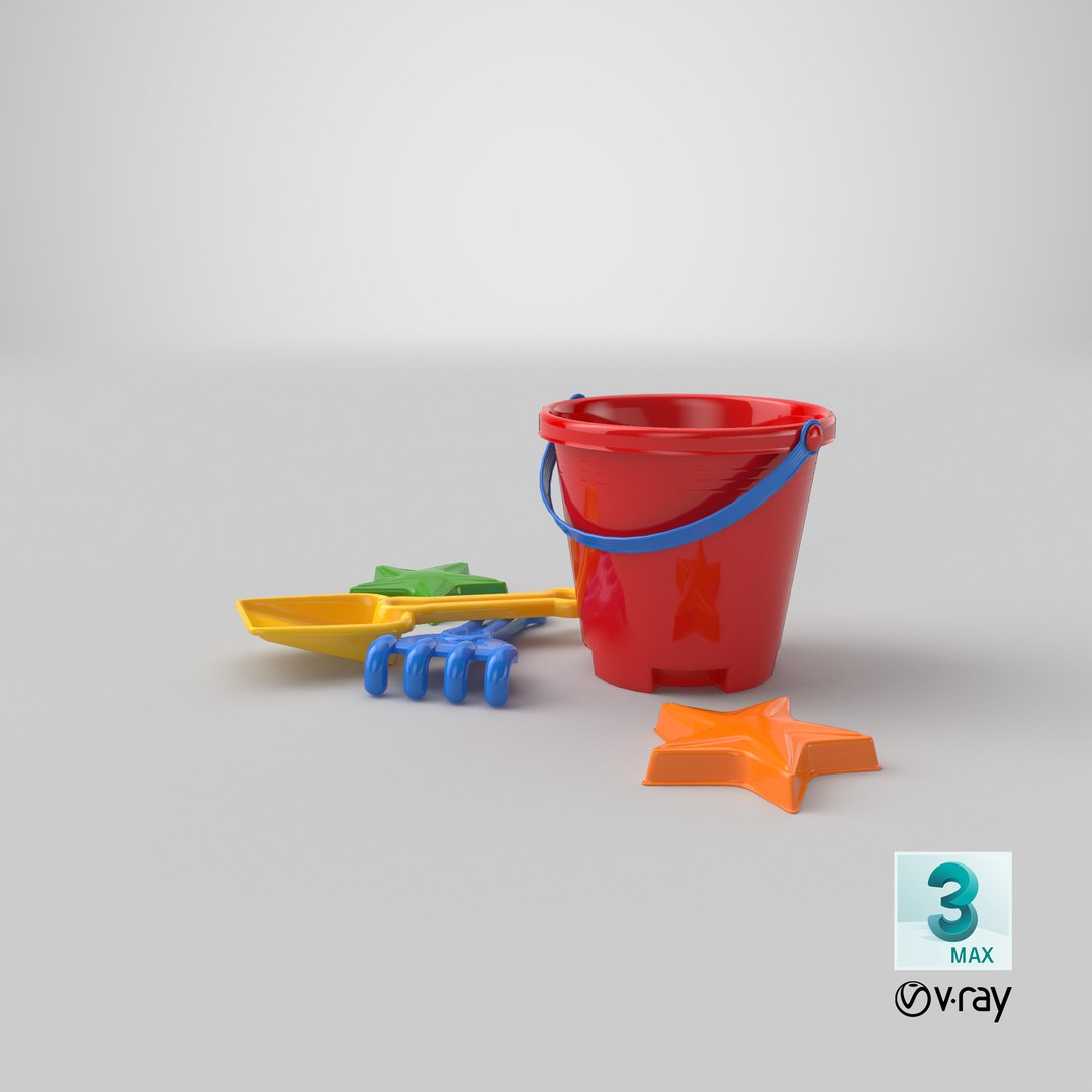 Sand toys 3D model - TurboSquid 1361471