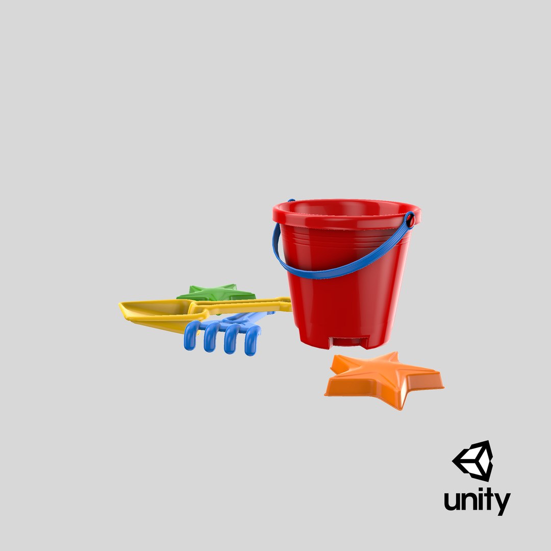 Sand toys 3D model - TurboSquid 1361471