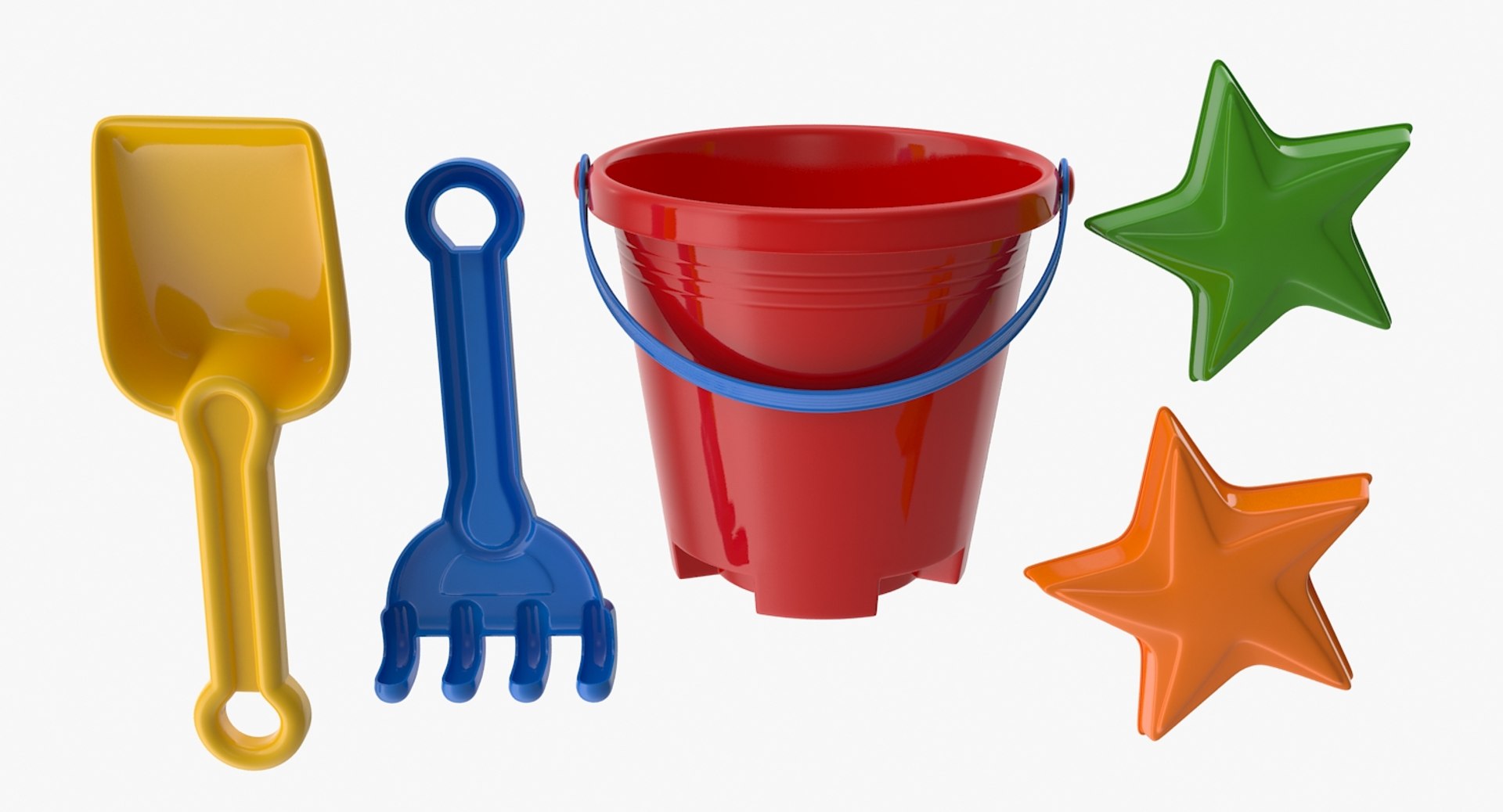 Sand toys 3D model - TurboSquid 1361471