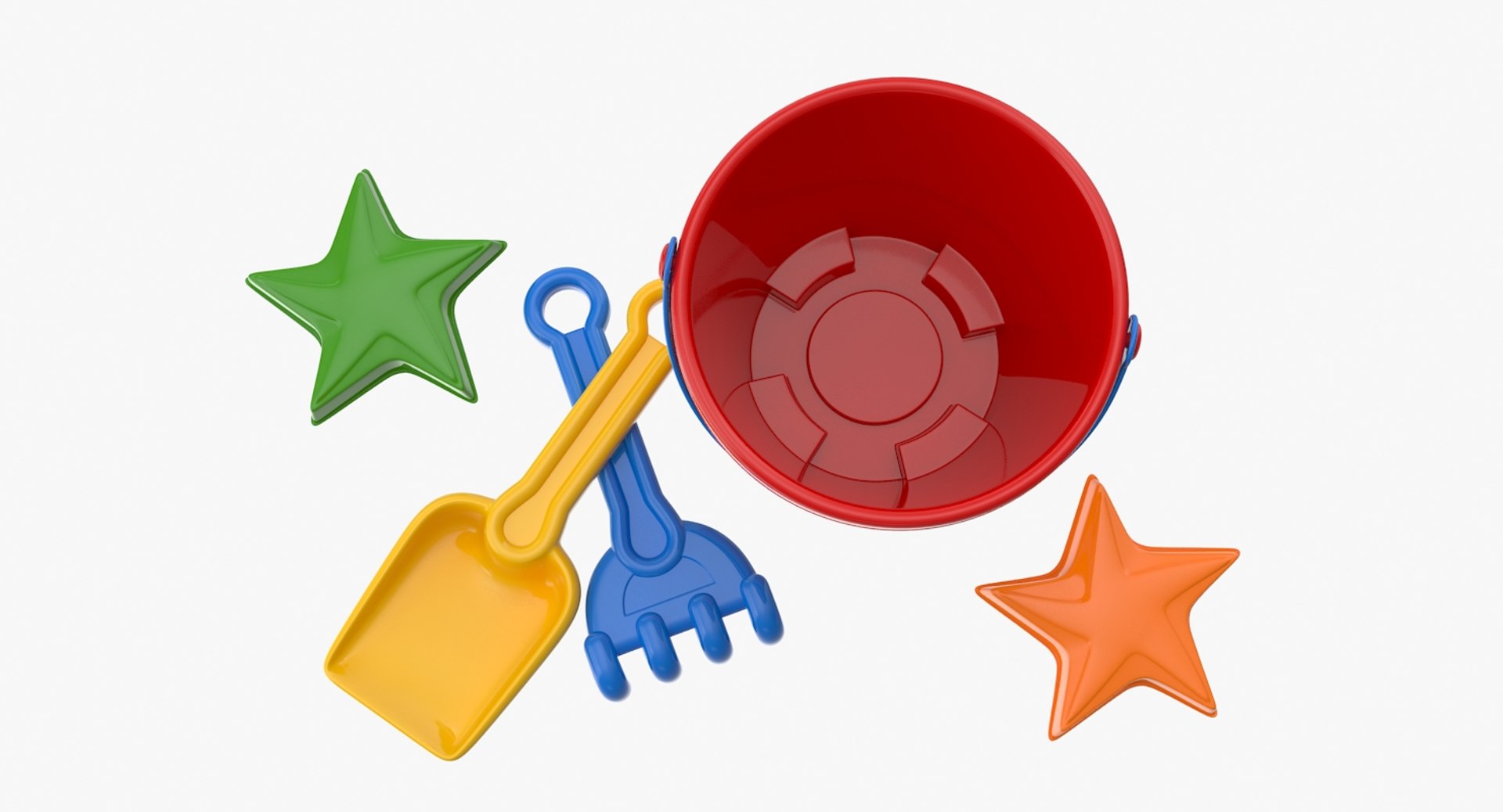 Sand toys 3D model - TurboSquid 1361471