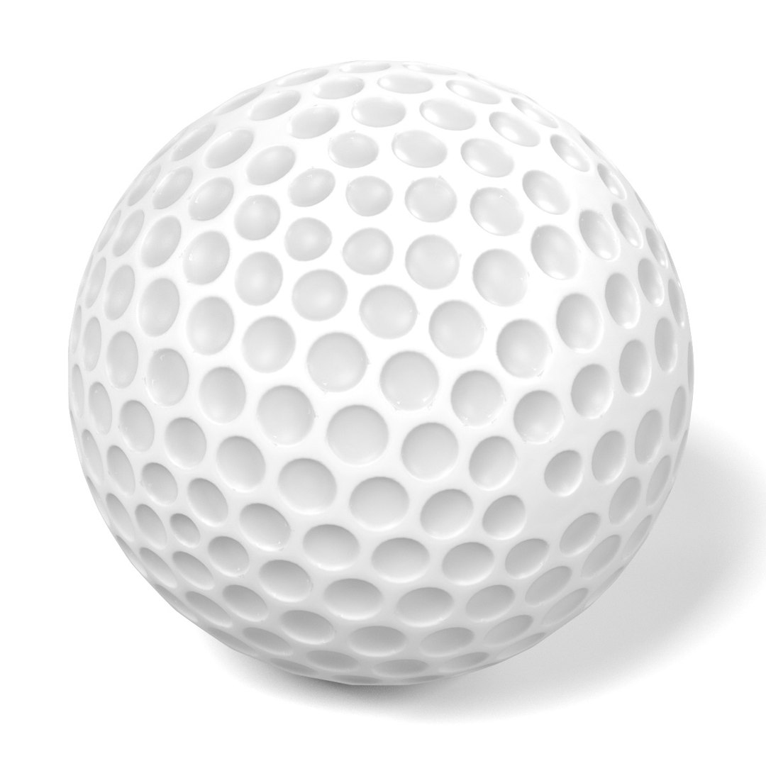 3d Obj Golf Ball