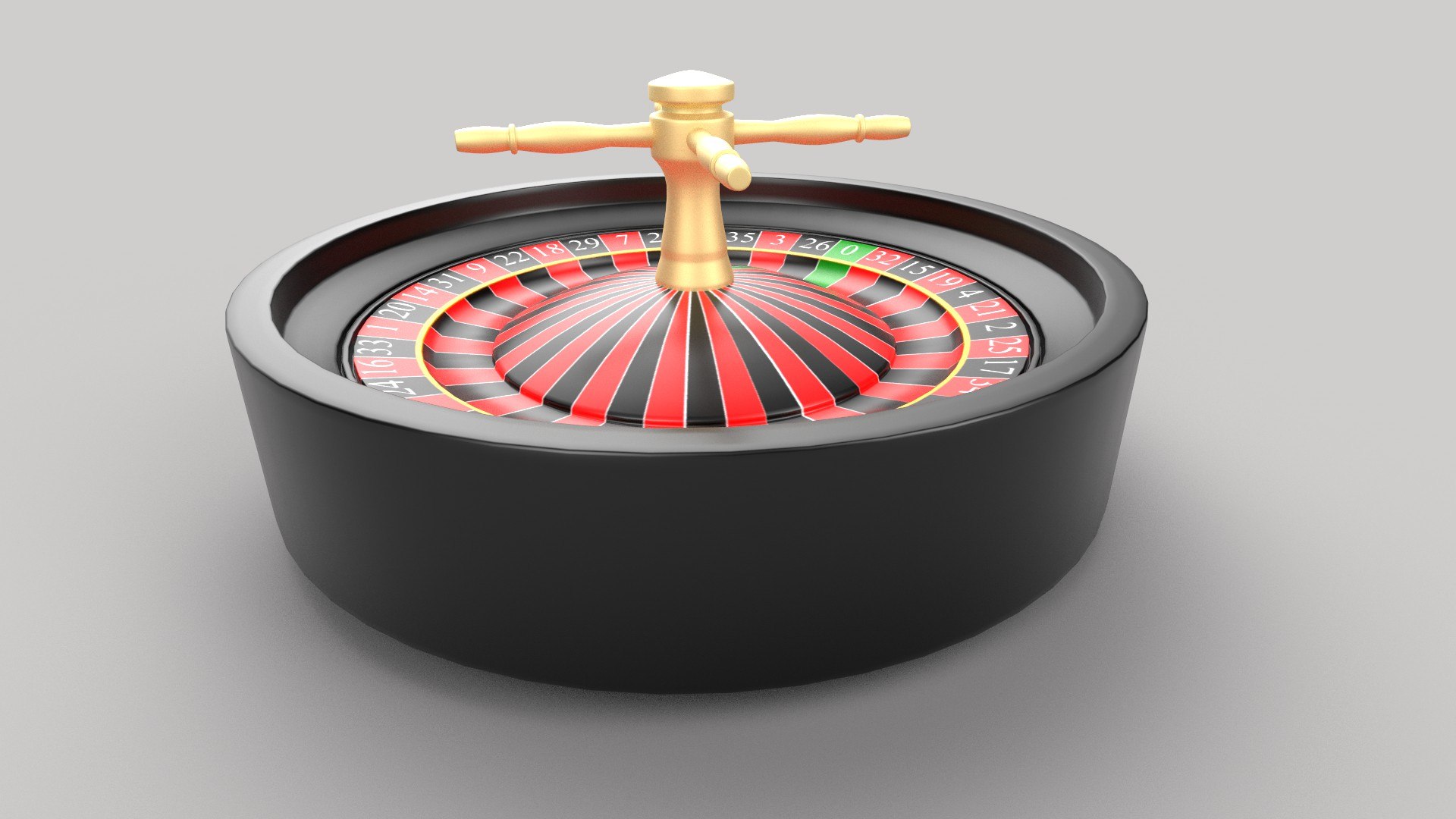Roulette 3D Model - TurboSquid 1845330
