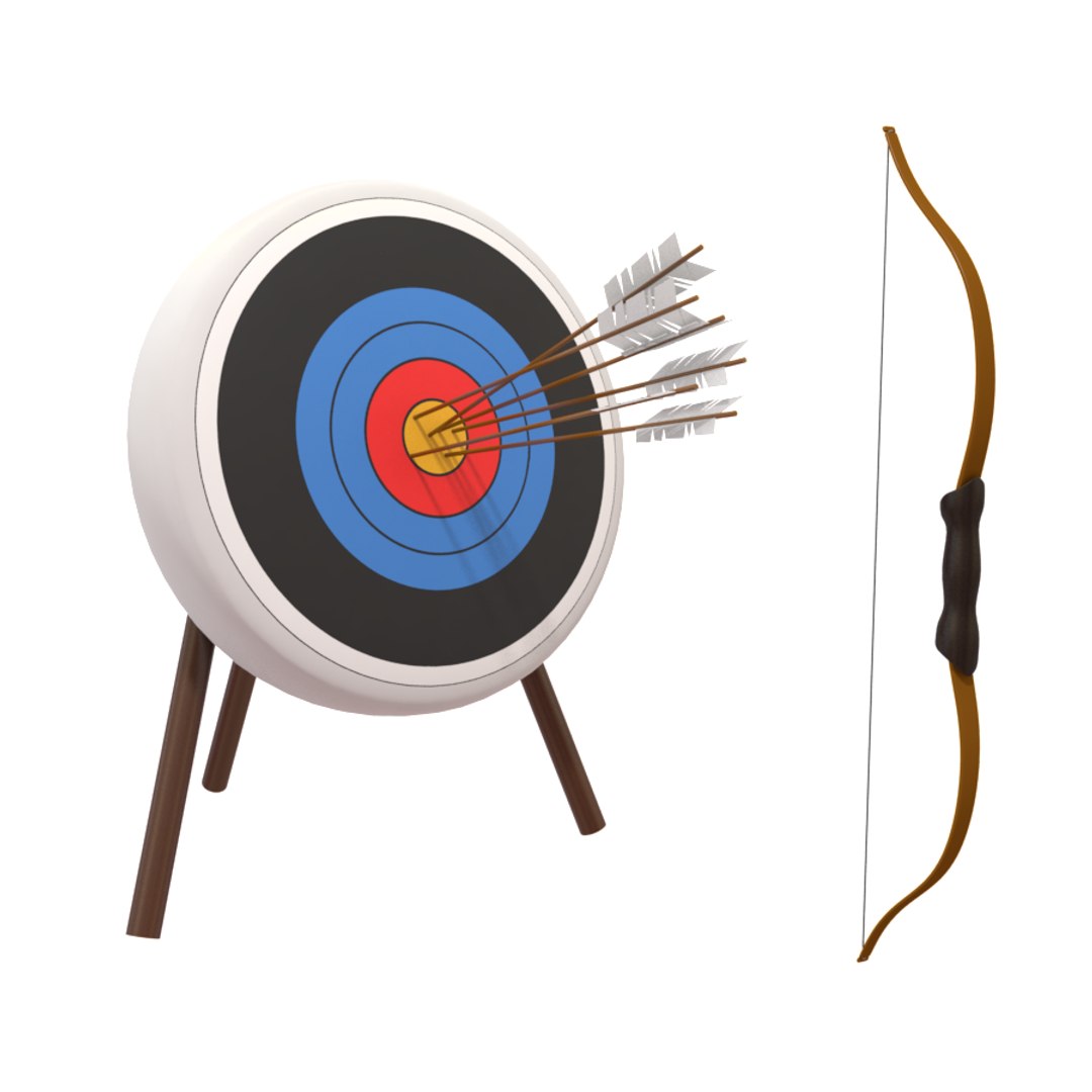 Archery Bow 3d Model