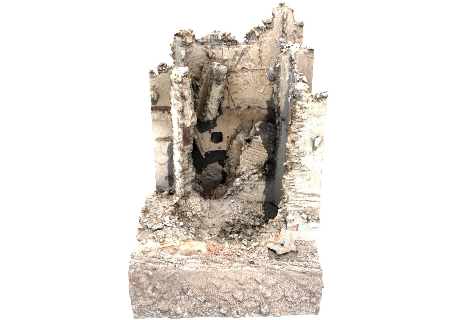 Concrete Rubble1 3D Model - TurboSquid 1722775