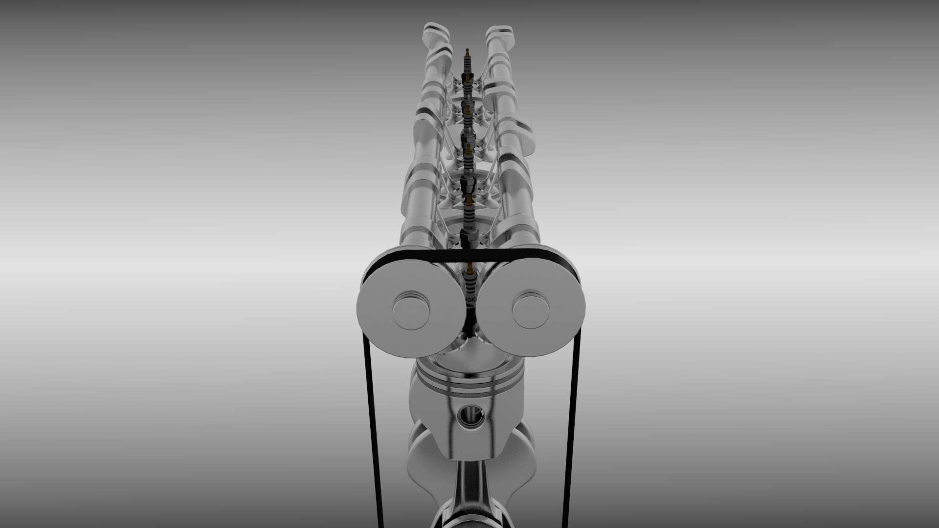 Engine Animations 3d Model