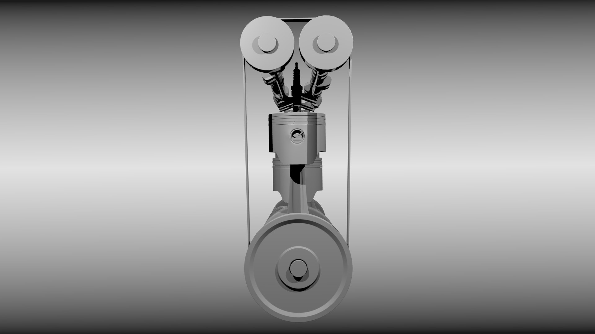 Engine Animations 3d Model