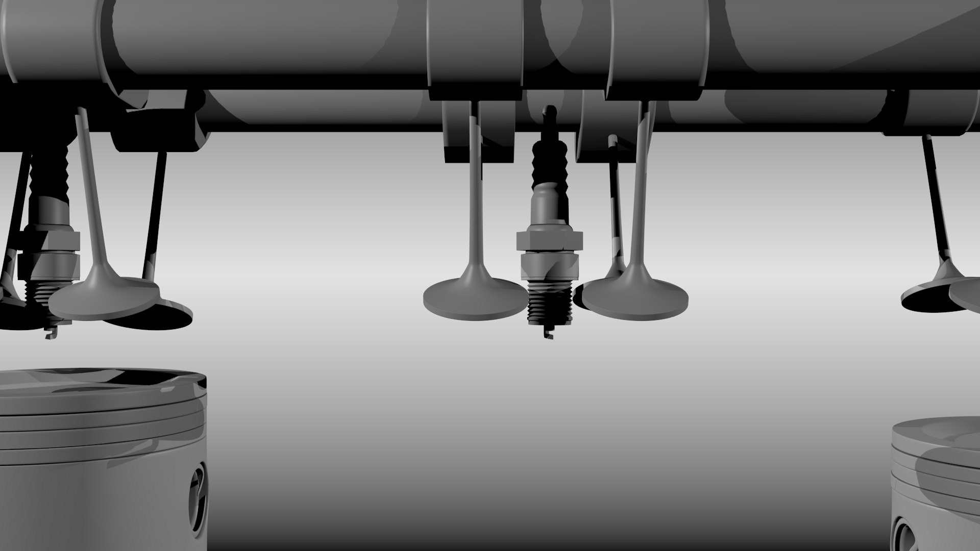 Engine Animations 3d Model