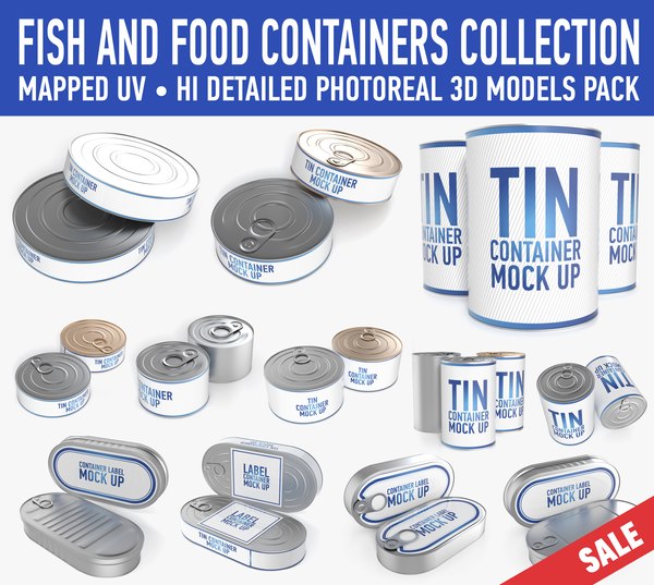 Canned Goods Collada Models for Download | TurboSquid