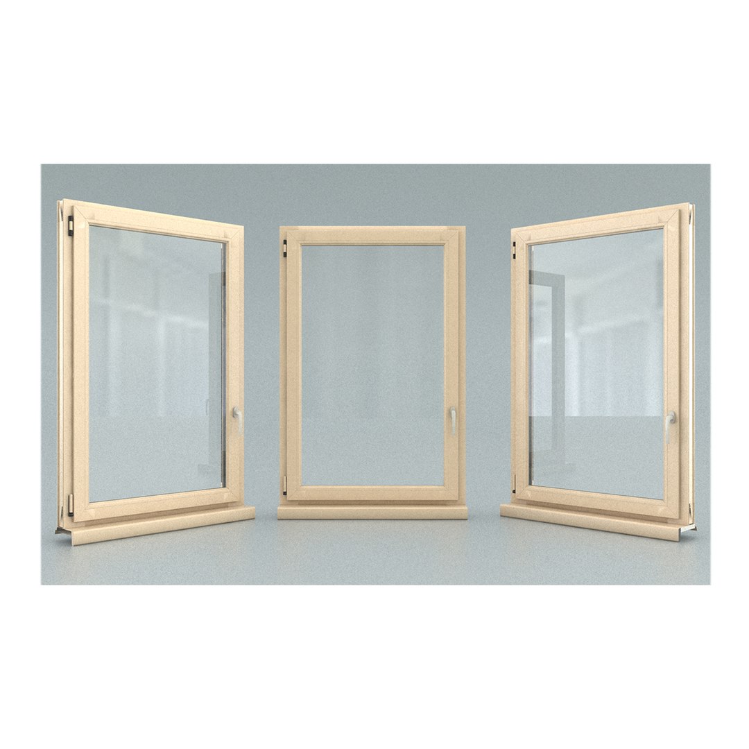 3D laos uPVC Window - TurboSquid 2080872