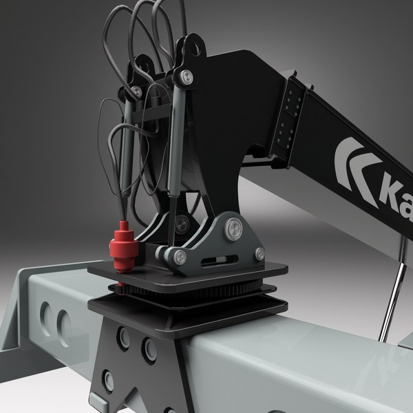 kalmar reach stacker 3d model