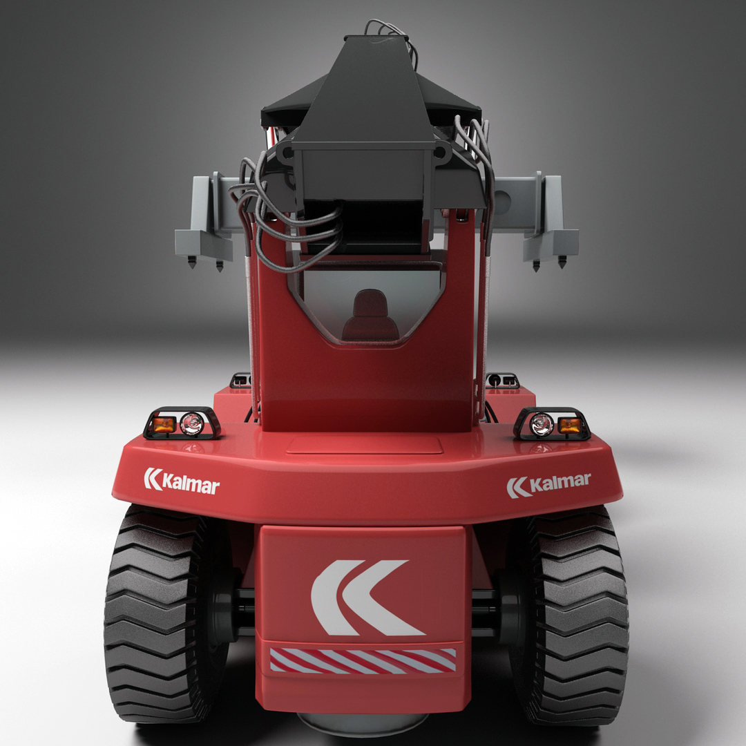 kalmar reach stacker 3d model