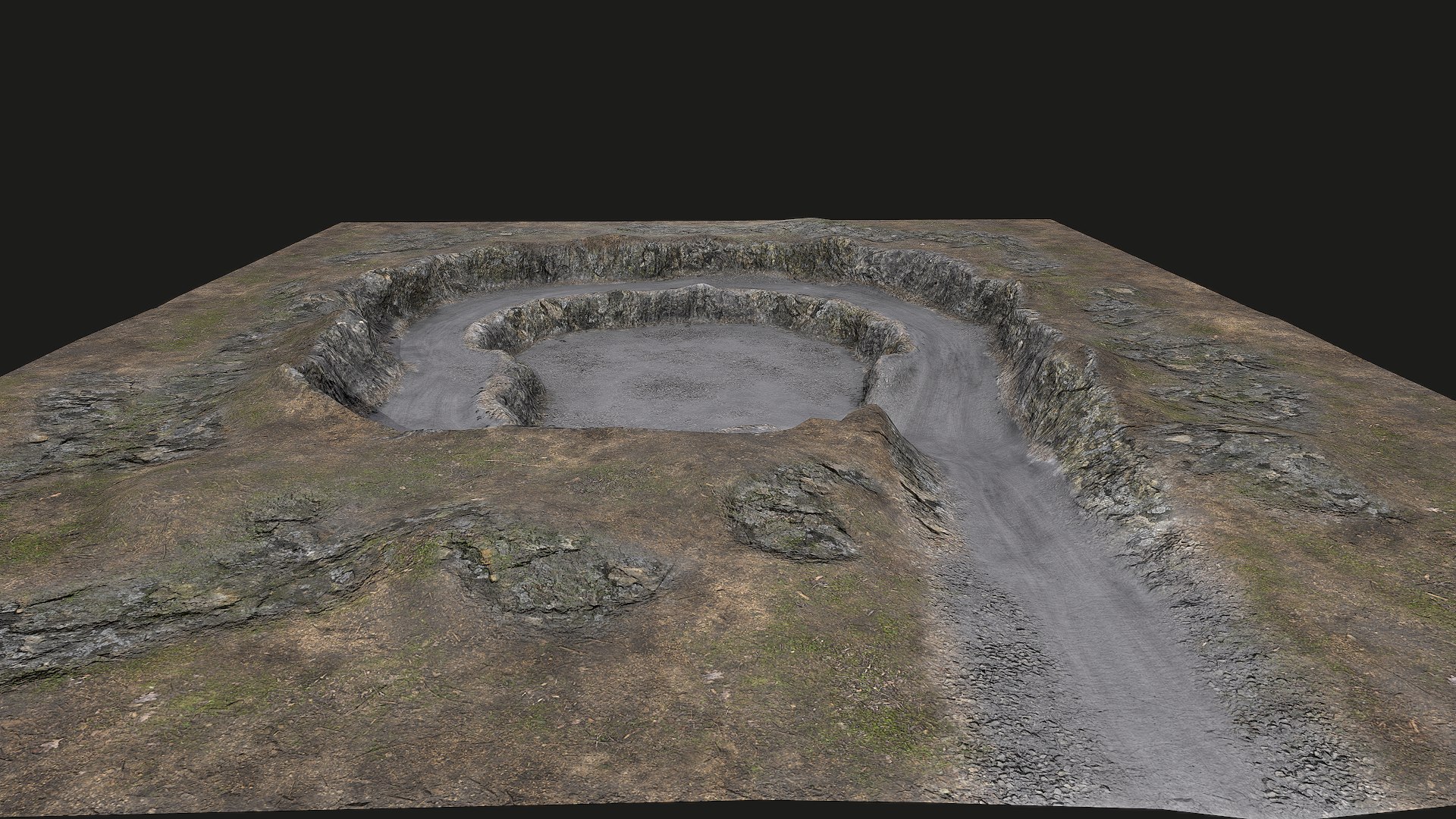3D Model Mine Quarry - TurboSquid 2053213