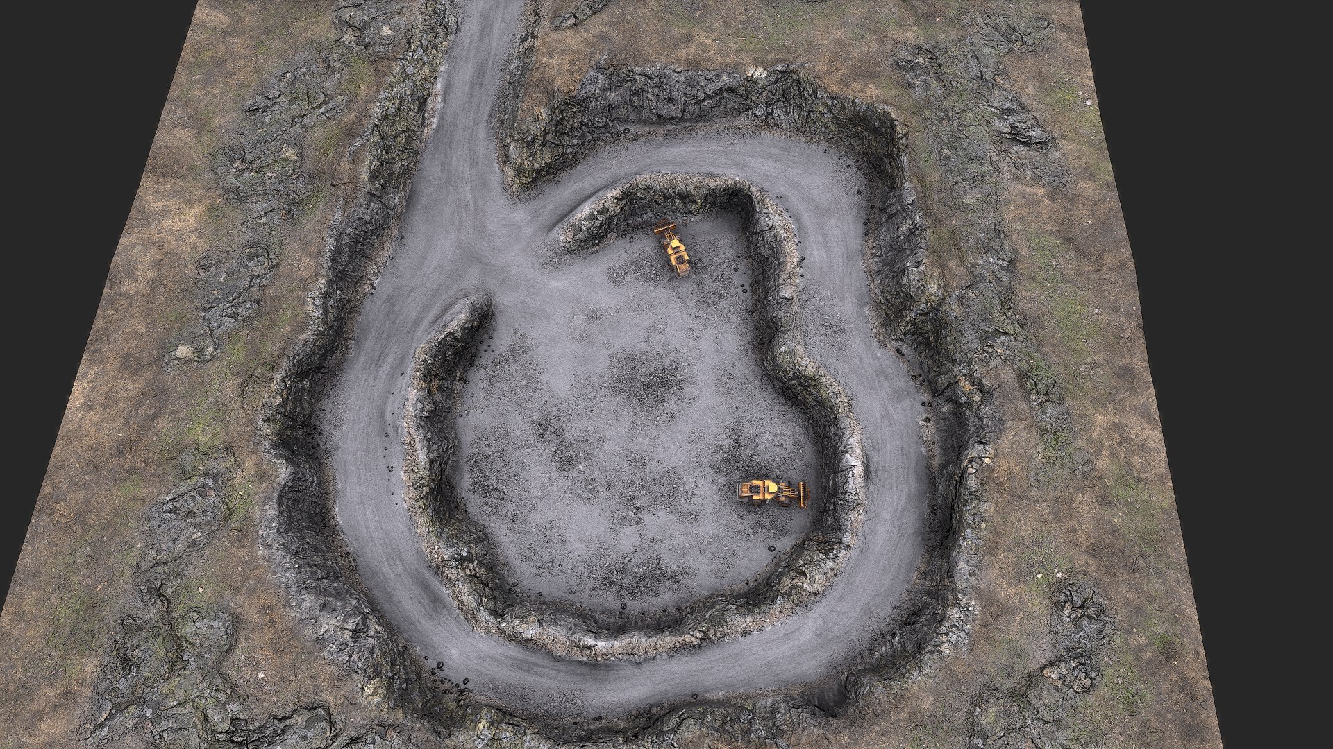 3D Model Mine Quarry - TurboSquid 2053213