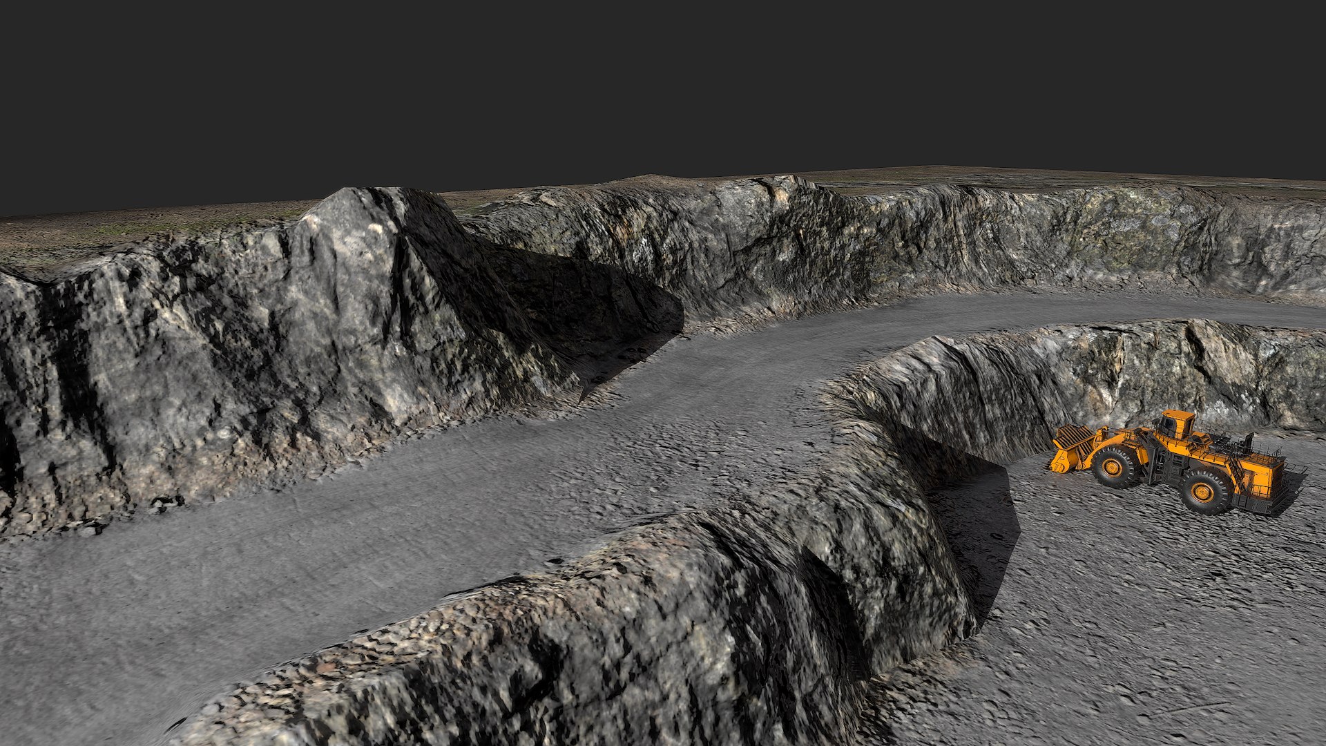 3D Model Mine Quarry - TurboSquid 2053213