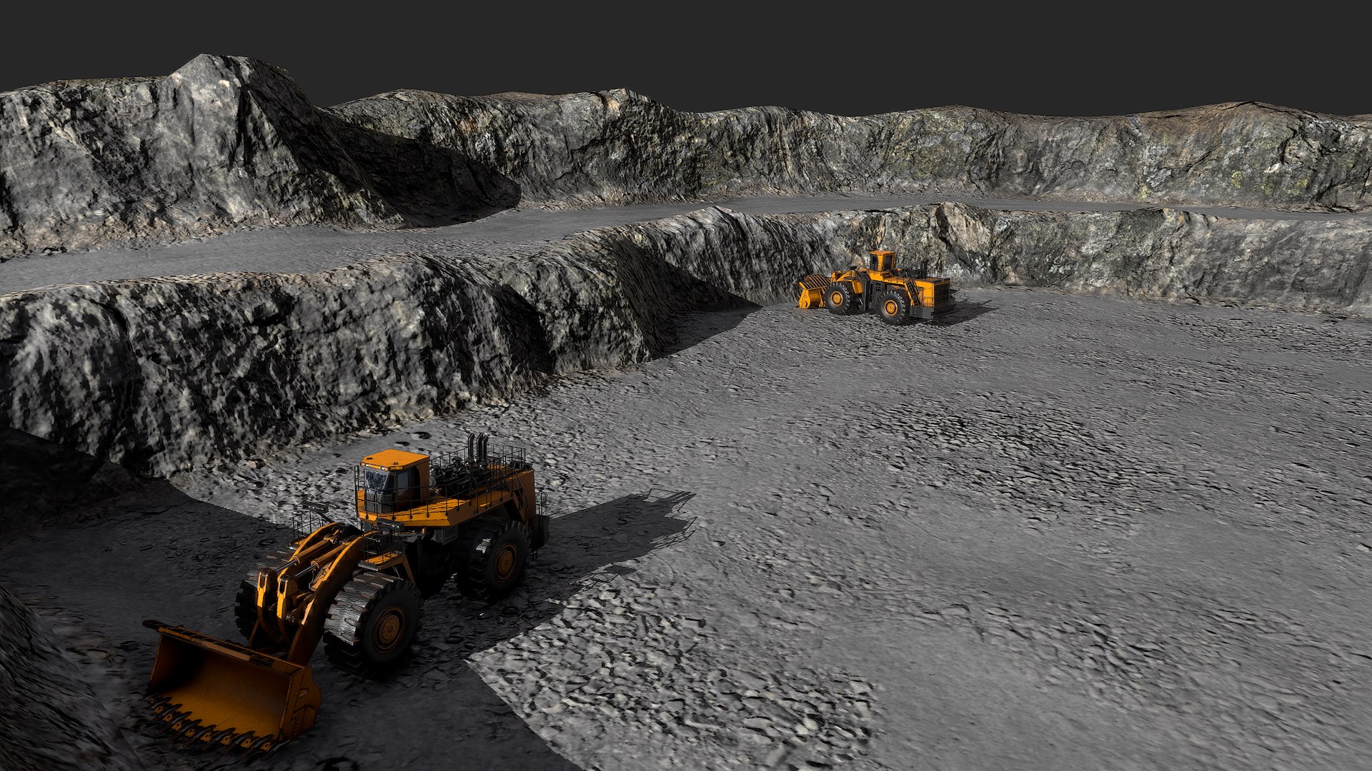 3D Model Mine Quarry - TurboSquid 2053213