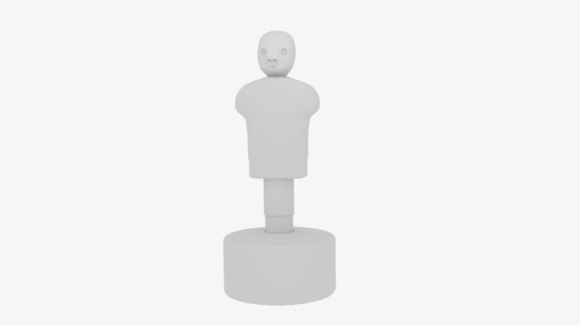 3d model punch dummy