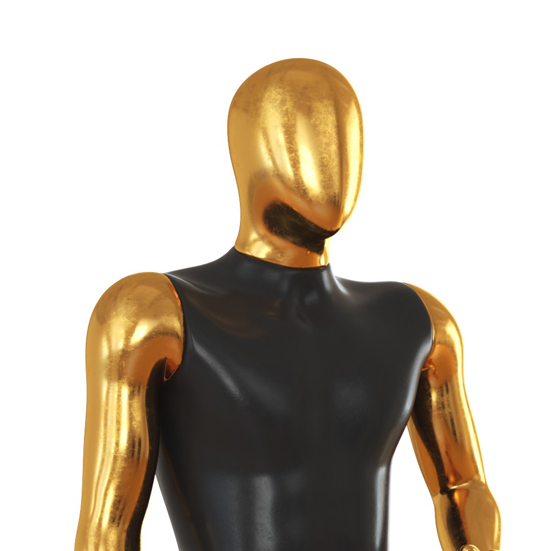3D Faceless Male Mannequin - TurboSquid 1579054