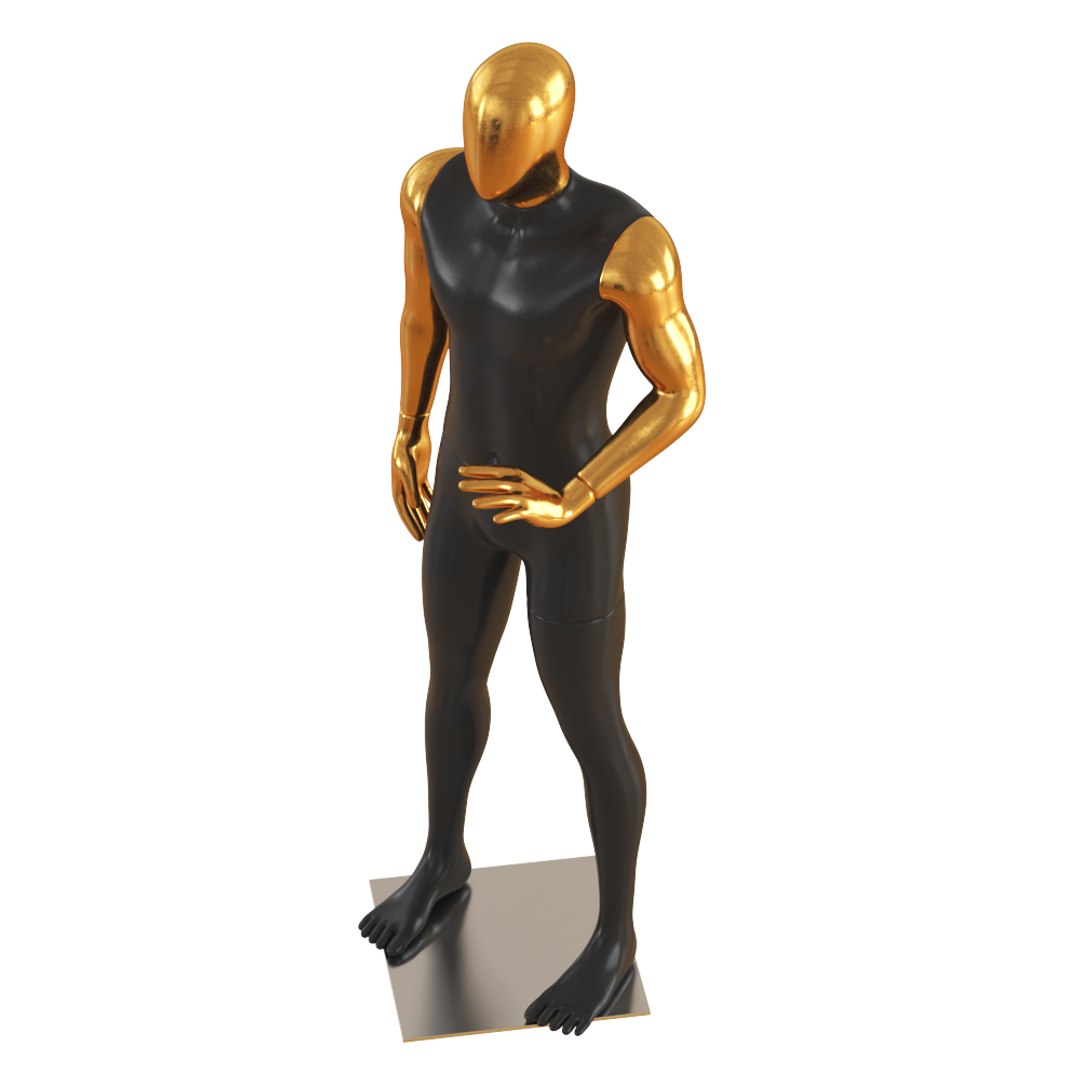 3D Faceless Male Mannequin - TurboSquid 1579054
