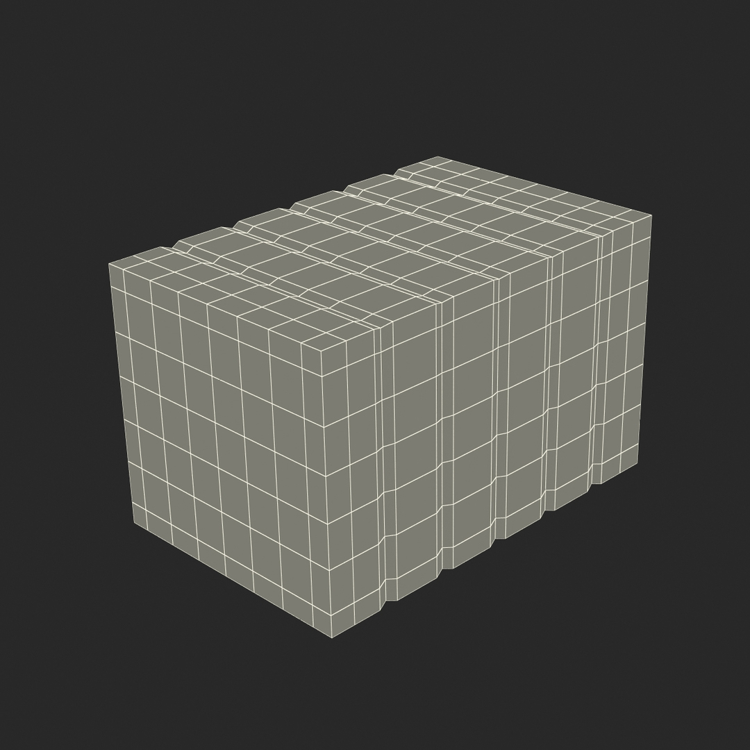 3d Model Of Paper Waste