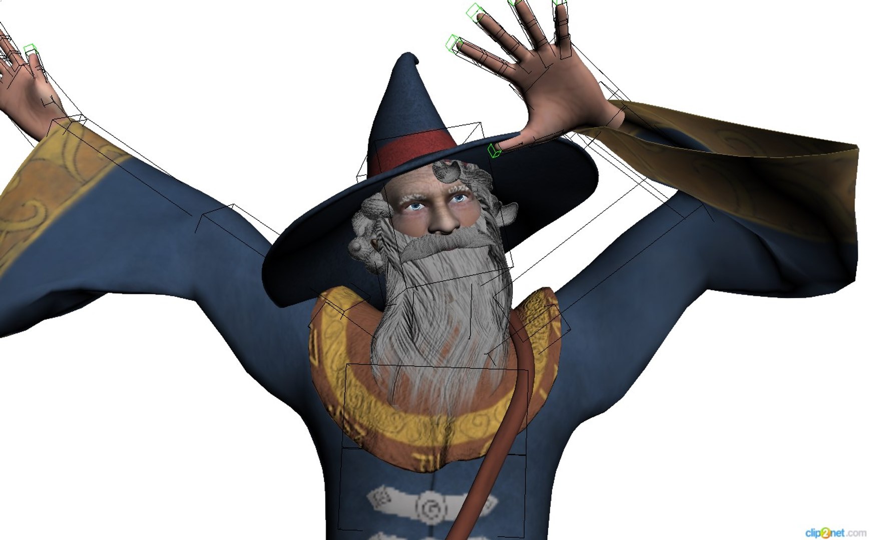 3d Max Mage Staff