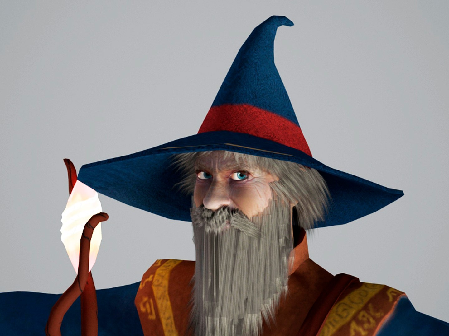 3d Max Mage Staff