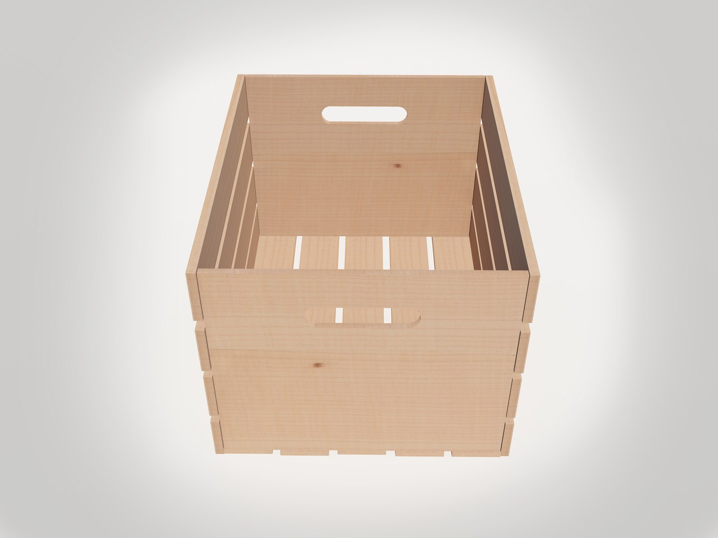 Carrying Crate Wooden 3D Model - TurboSquid 2276697