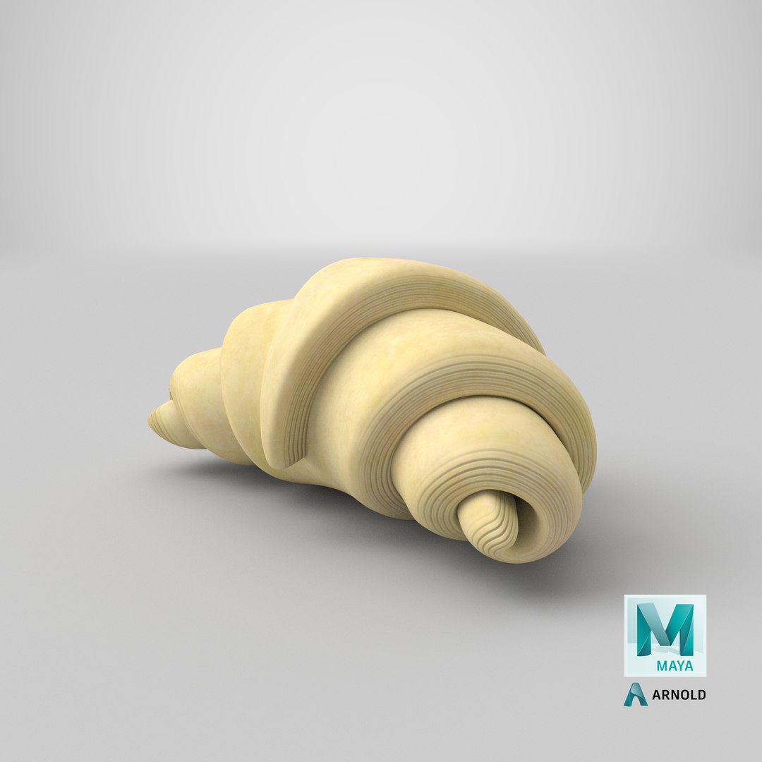 3D Croissant Dough - TurboSquid 1995381