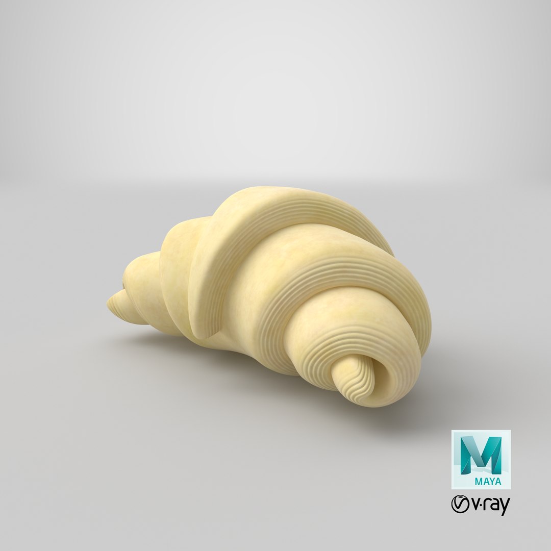 3D Croissant Dough - TurboSquid 1995381