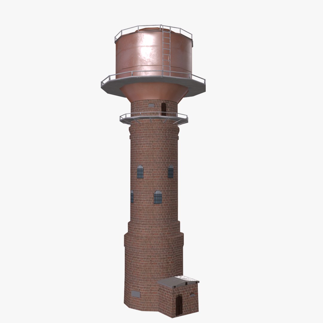 3D Water Tank model - TurboSquid 1854037