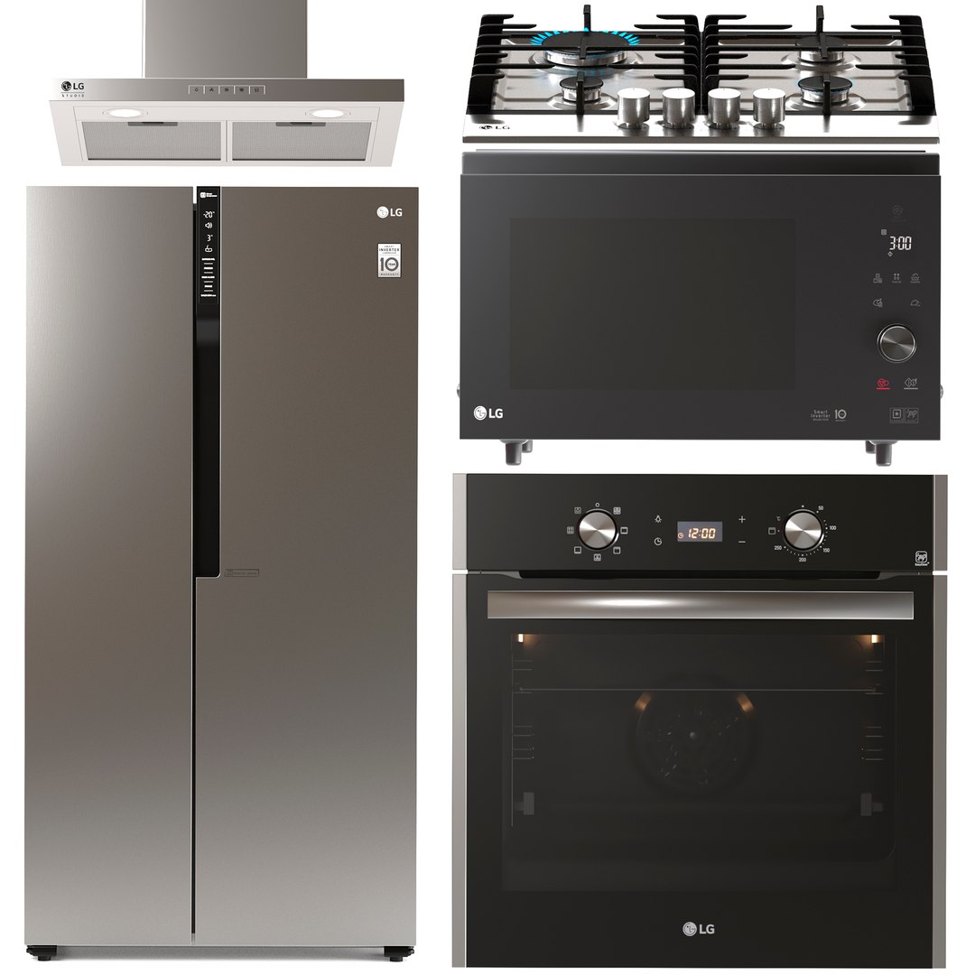 Ovens Lg 3D Model - TurboSquid 1705830