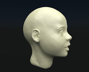 Female Head STL Models for Download | TurboSquid