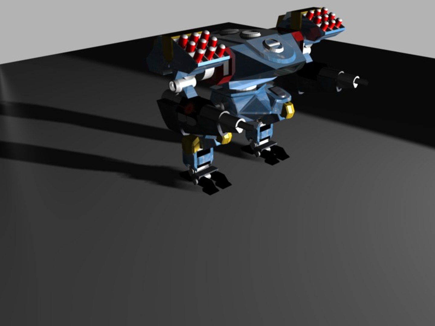Mech 3d Model