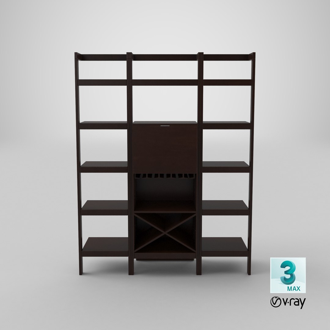 Contemporary-shelving-system 3D Model - TurboSquid 1262180