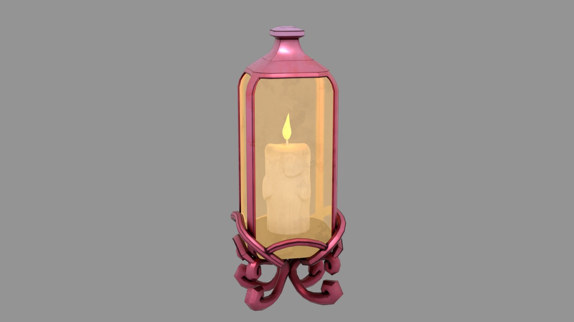 Fantasy Stylized Halloween Lamp 3D model - TurboSquid 2120706