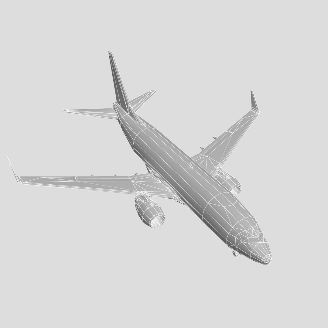 3d Model Boeing 737-700 Basic