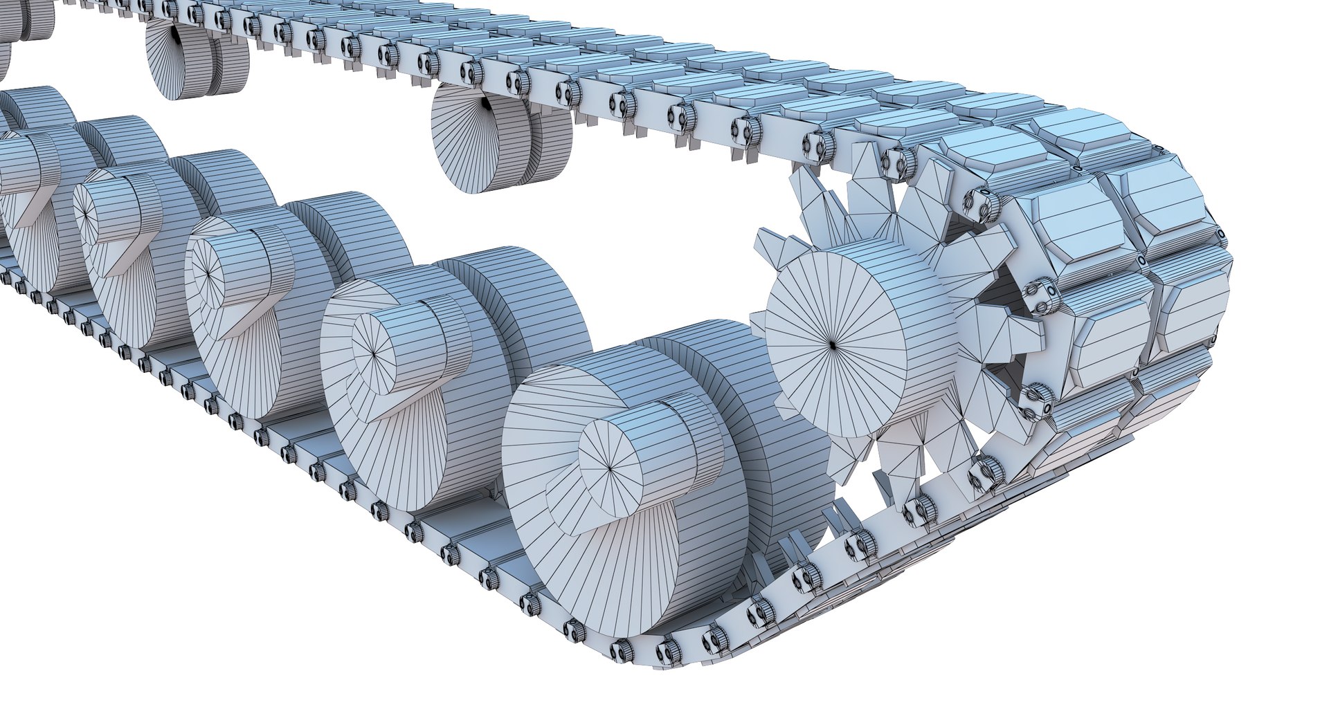 3D Model Tank Track - TurboSquid 1579852
