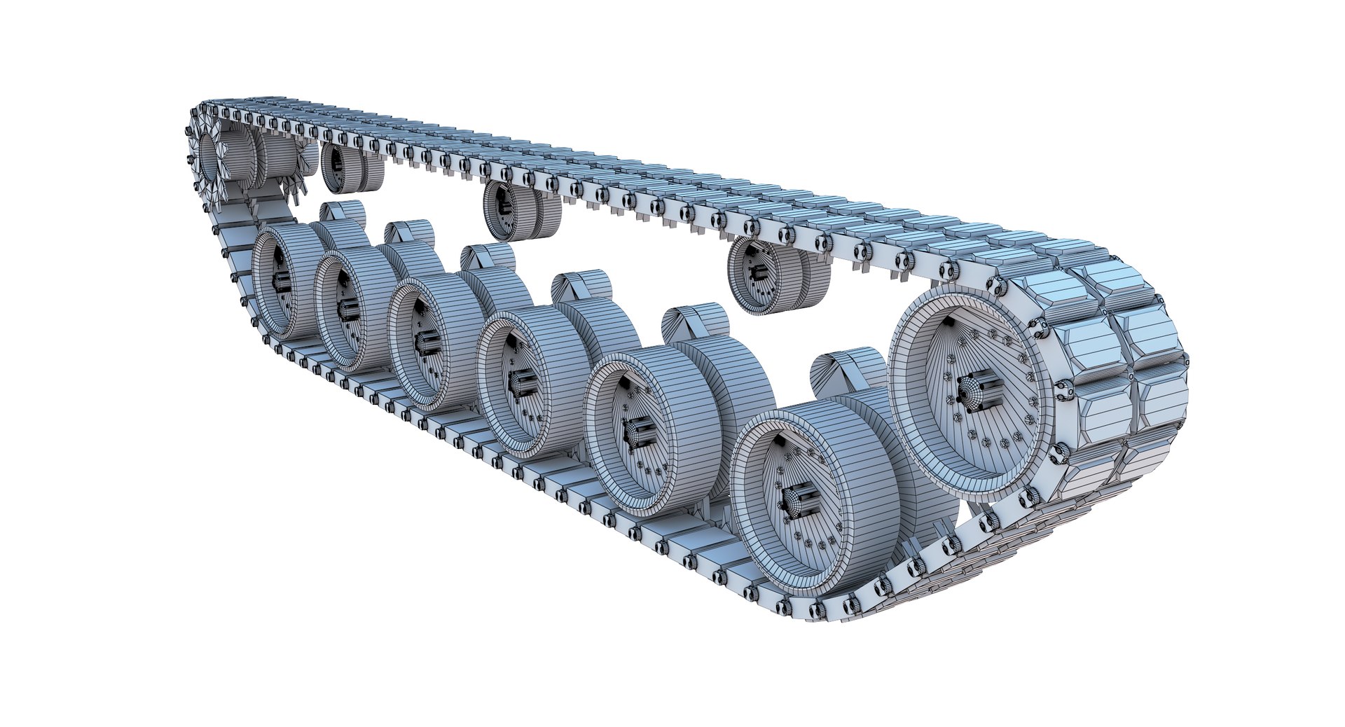 3D Model Tank Track - TurboSquid 1579852
