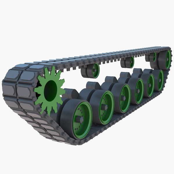 3D tank track pbr model - TurboSquid 1213209