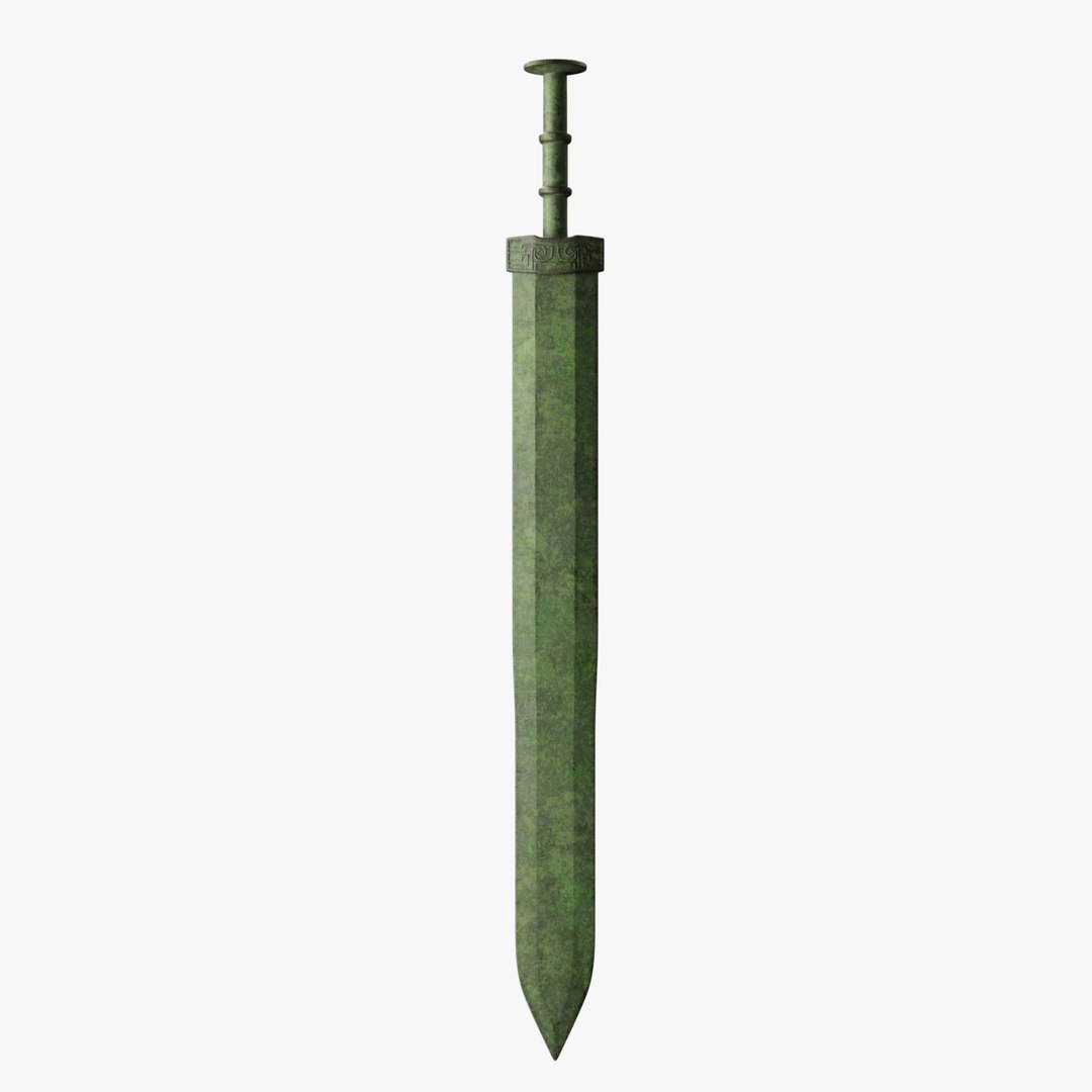 3D Model China Bronze Sword - TurboSquid 2215163