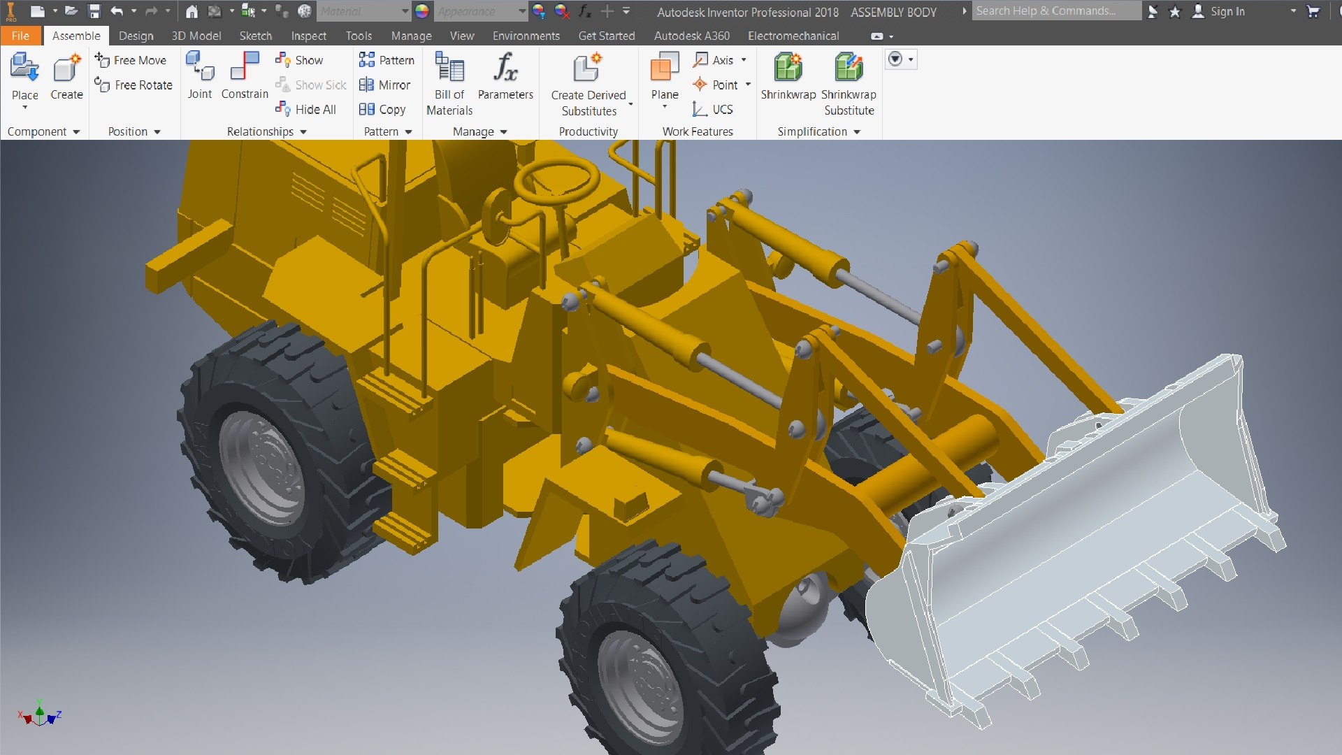 3D Wheel Loader 3d Model - TurboSquid 2176057