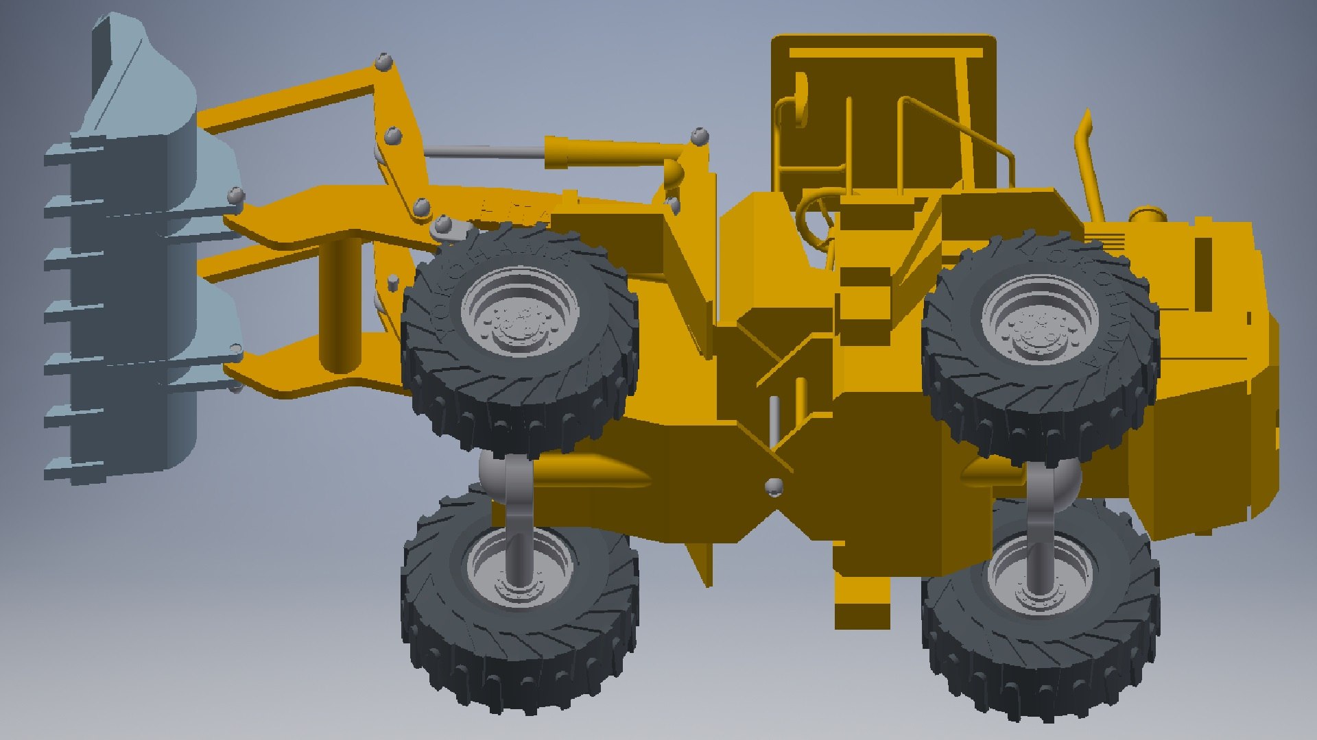 3D Wheel Loader 3d Model - TurboSquid 2176057