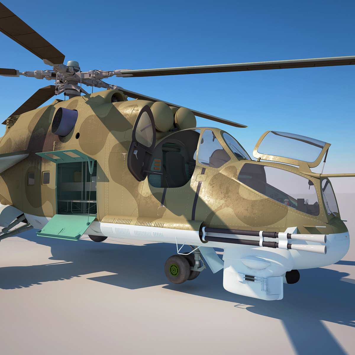 mi helis 3d max