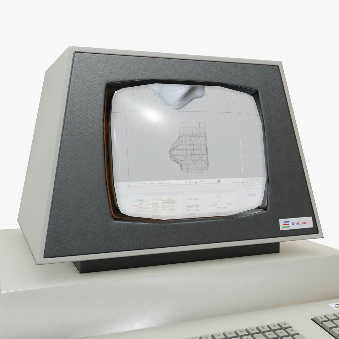 3D Model Retro Computer 07 - TurboSquid 1552444