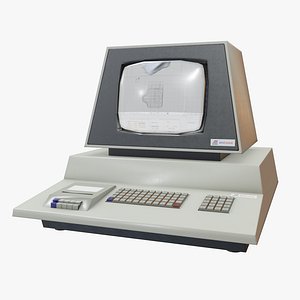 Retro computer 08 3D model - TurboSquid 1552516