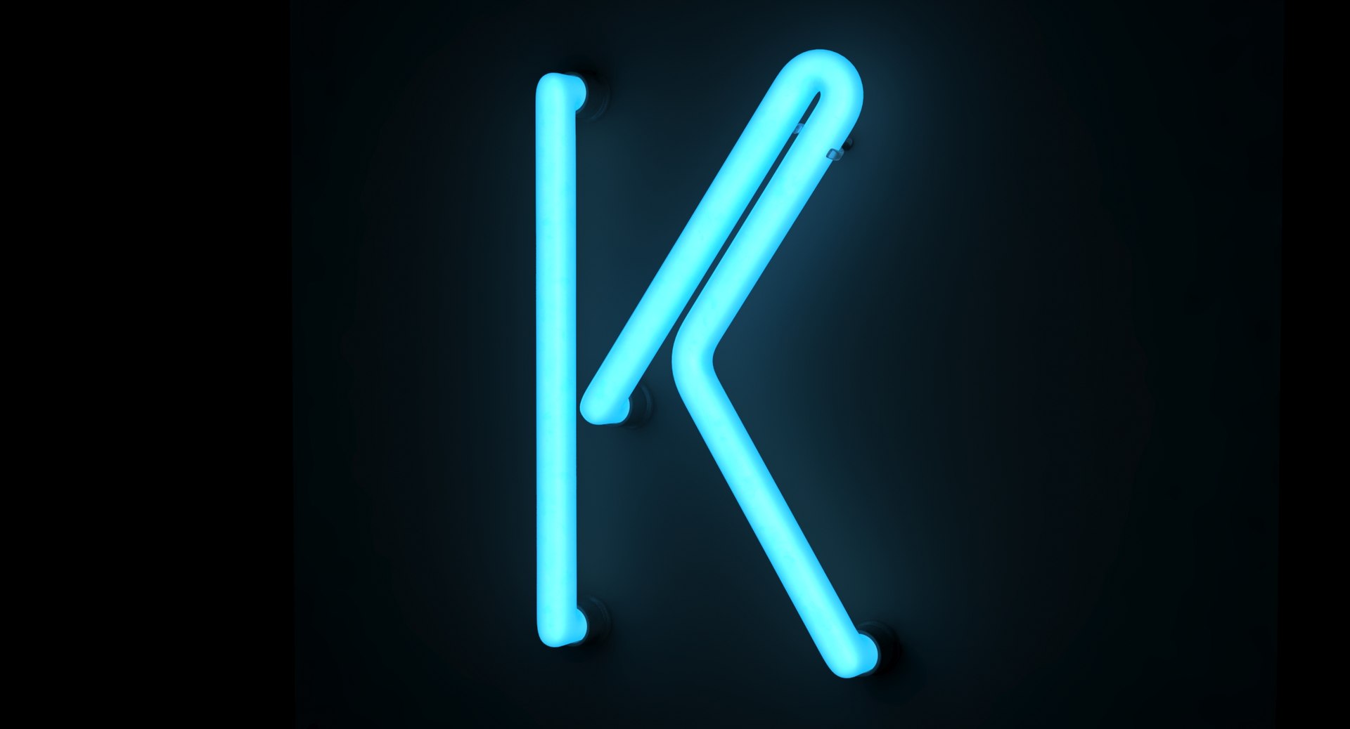 3D Model Neon Letter K - TurboSquid 1628914
