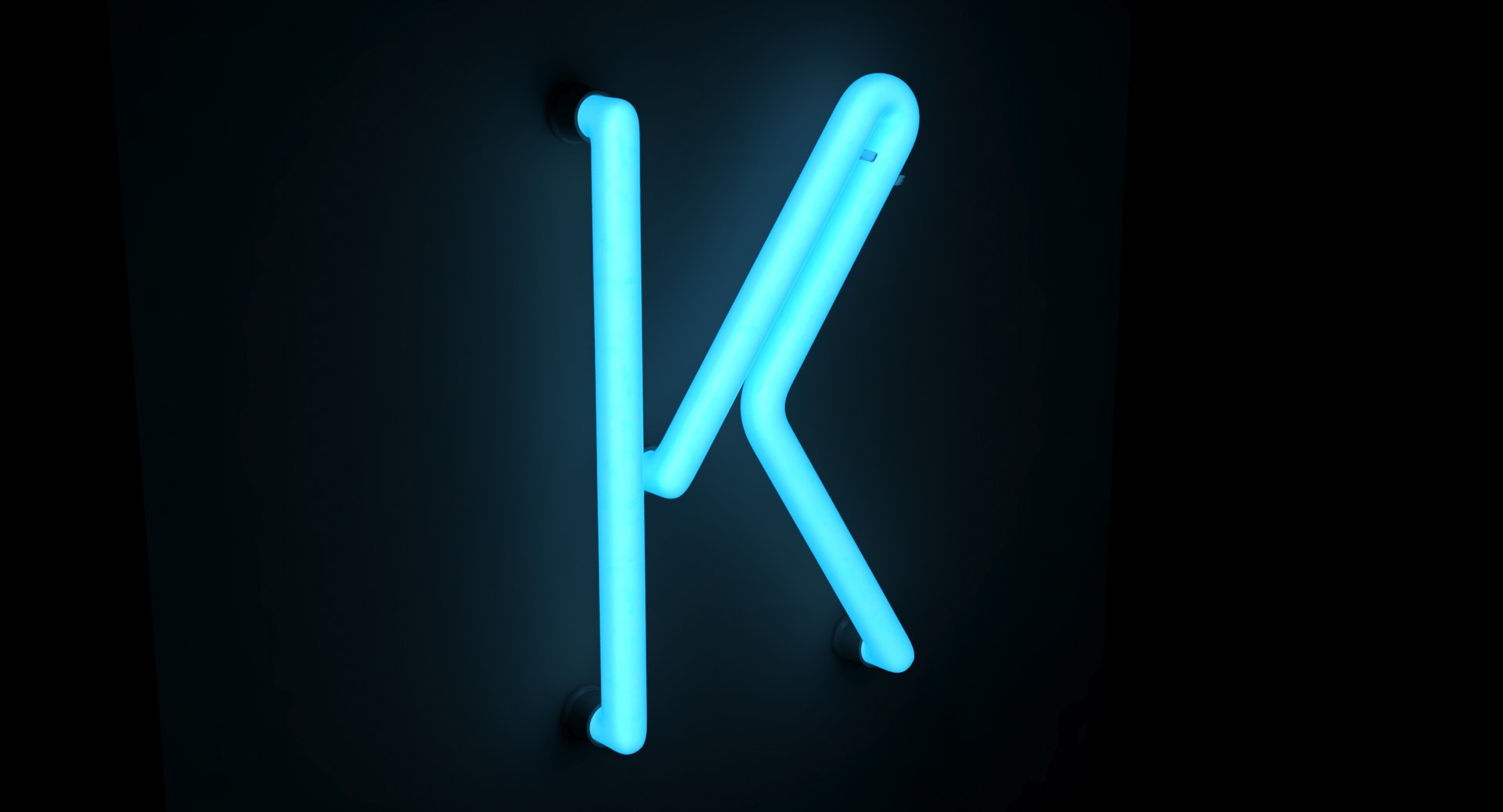 3D Model Neon Letter K - TurboSquid 1628914