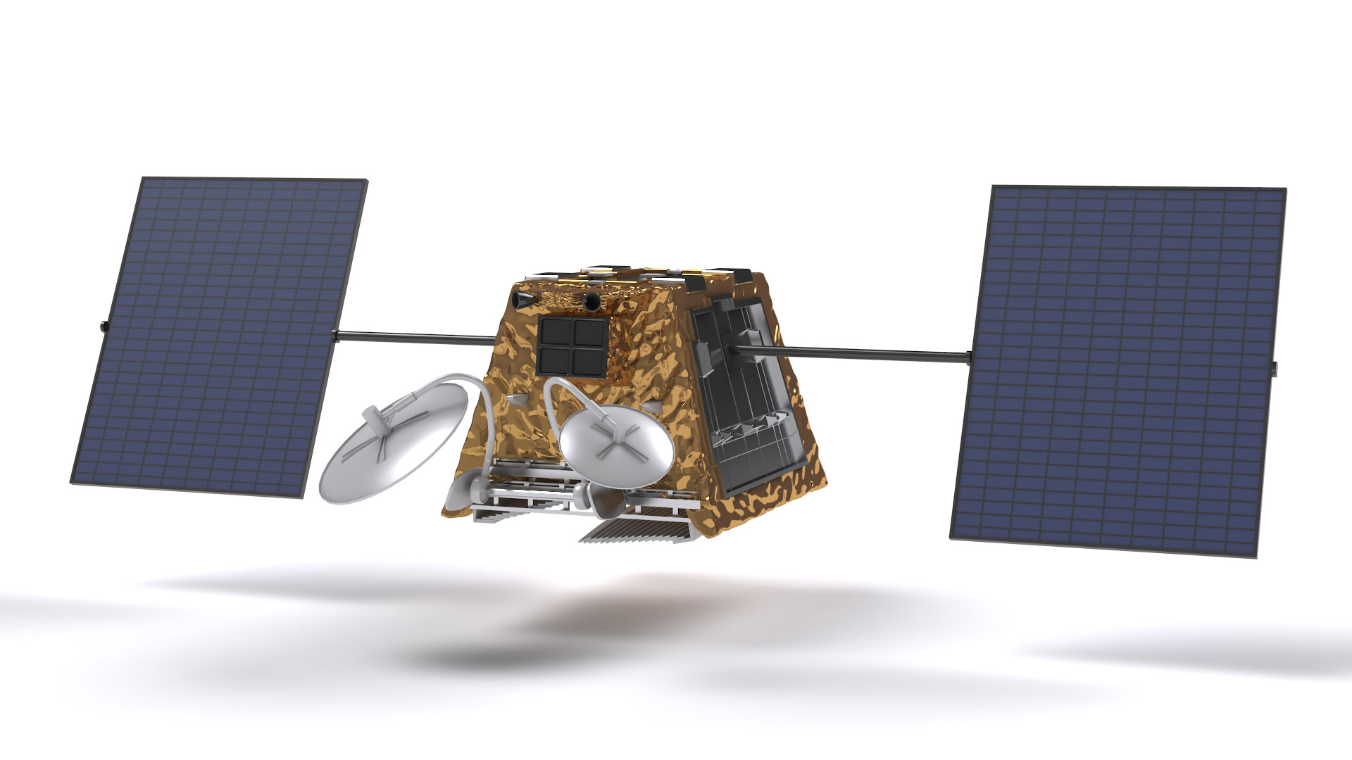 3D Weather Satellite - TurboSquid 1691555