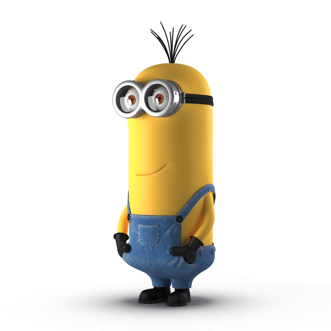 Tall Eyed Minion Pose 3ds