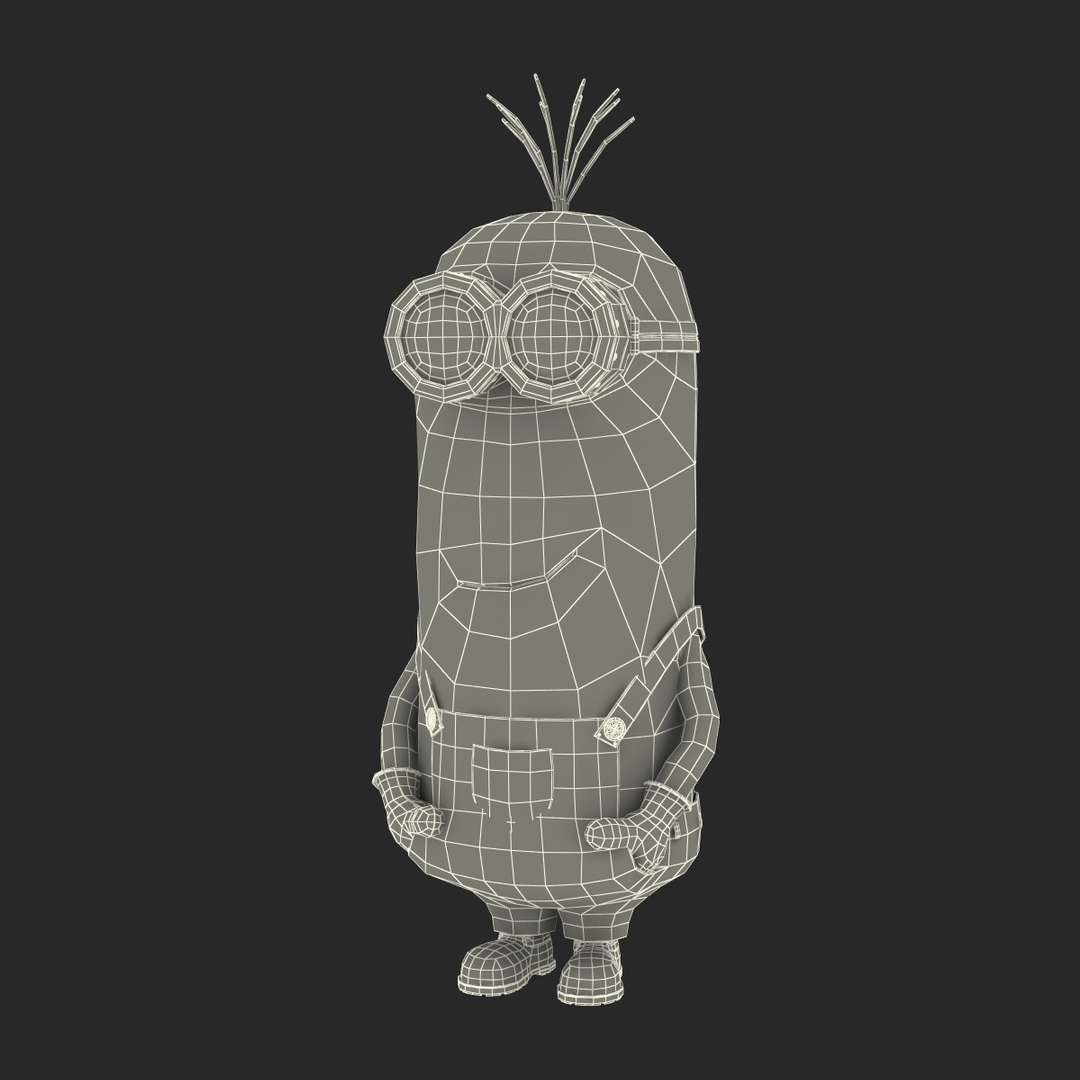 Tall Eyed Minion Pose 3ds