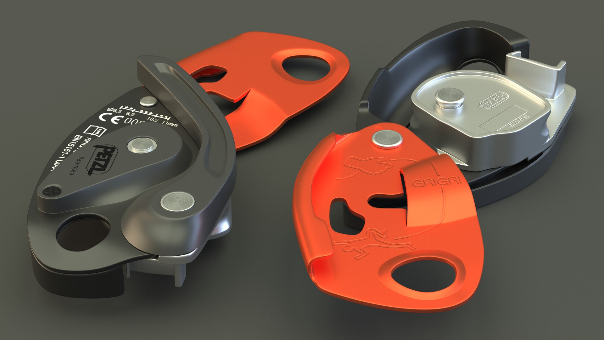 Gri Gri Petzl Red Open 3D Model - TurboSquid 2189752